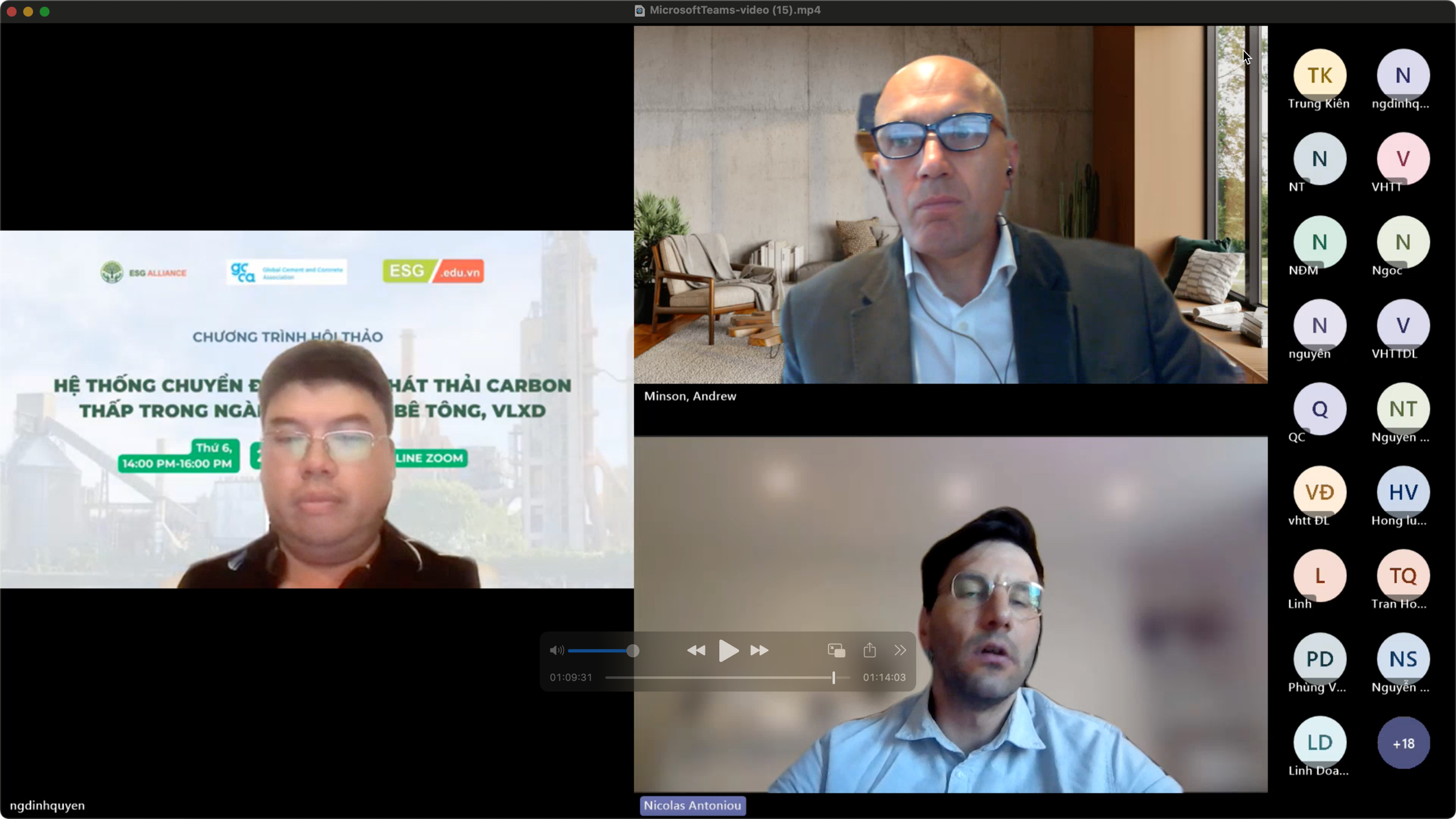 Hội nghị Quốc tế về Giảm Phát thải Carbon trong Ngành Xi măng và Bê ...